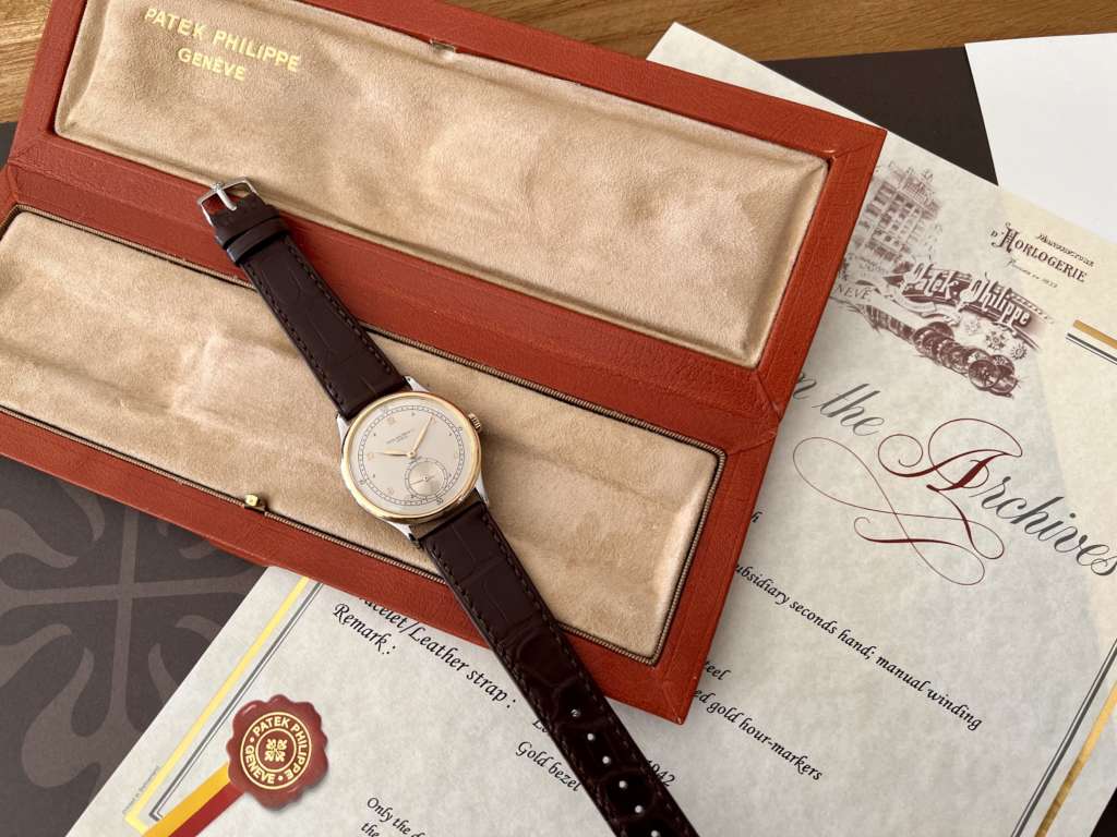 Vintage 1942 PATEK PHILIPPE 530 Hausmann, extremely rare and sought ...