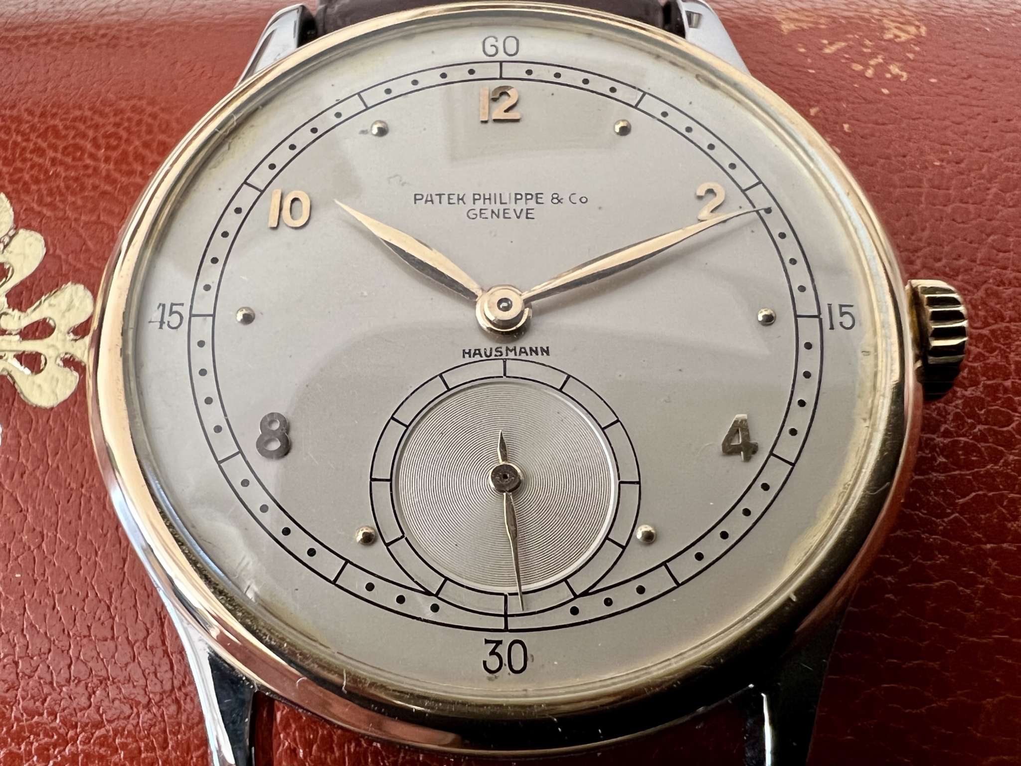 Vintage 1942 PATEK PHILIPPE 530 Hausmann, extremely rare and sought ...