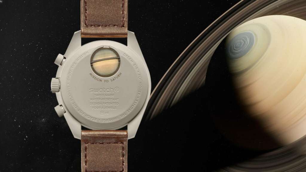 Omega x Swatch "Mission to Saturn" - Moonswatch - Bioceramic - Lyca Gallery
